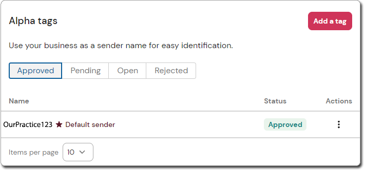 Recording Alpha Tags with MessageNet